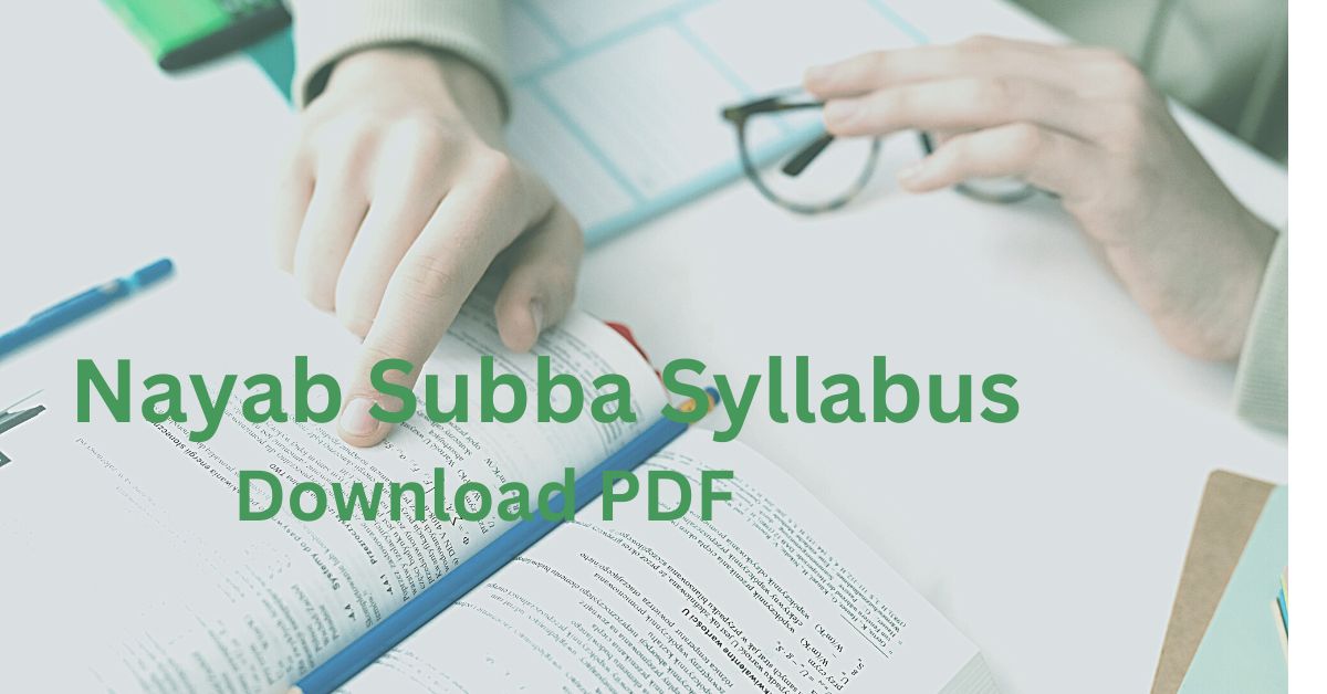 Nasu Syllabus 2082 - Download PDF I, II, III Paper