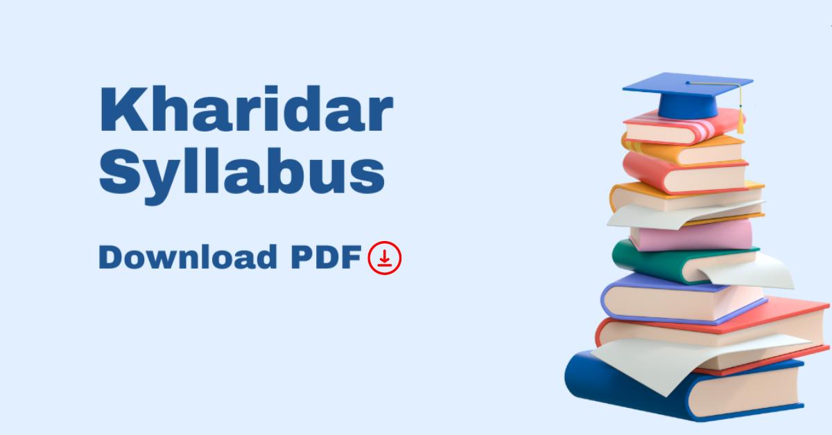Kharidar Syllabus 2079 1st, 2nd & 3rd Paper | Download PDF